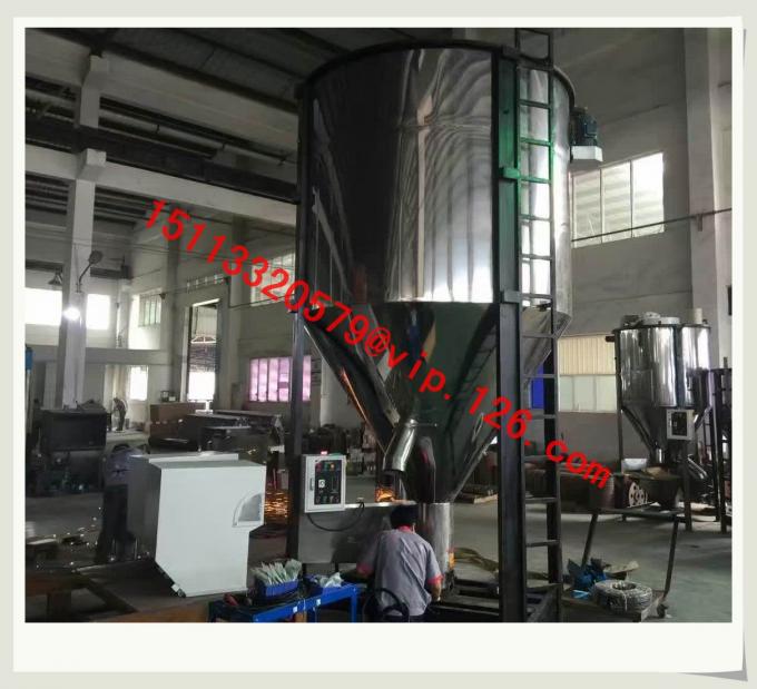 1T Large Plastic Raw Material Master batch Vertical Mixer/ Big Vertical ...